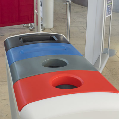 Nexus® Evolution Quad afvalscheidingsbak – Gratis leverin